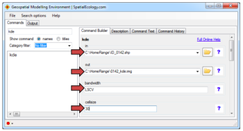 Geospatial Modeling Environment (GME) – Home Range Creation and Analysis using Geospatial ...